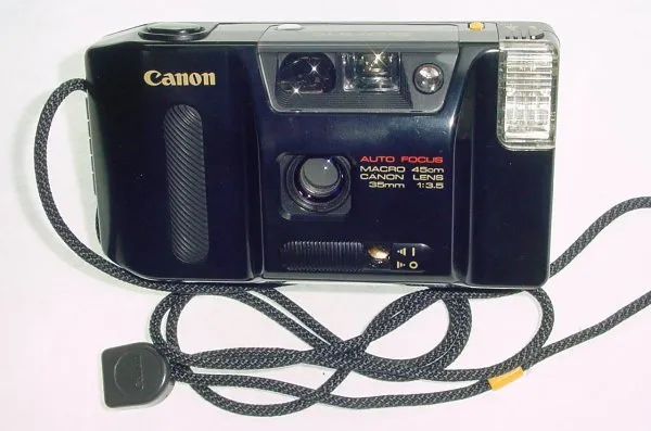 Canon Sprint Auto Focus MACRO 45cm Point & Shoot 35mm Film Camera 35/3.5...
