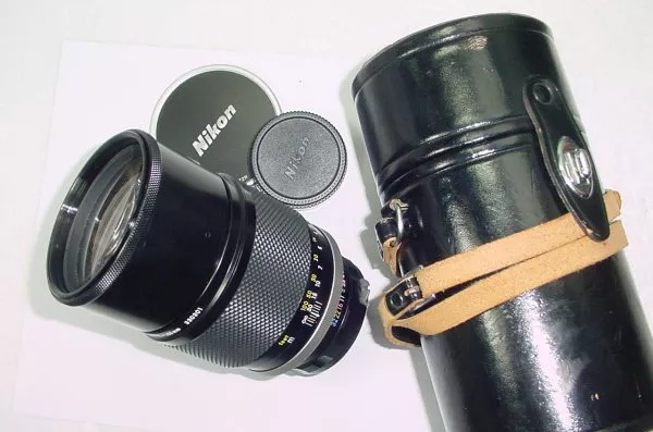 Nikon 180mm f/2.8 Auto Pri-AI NIKKOR-P Portrait Manual Focus Lens - Niko...